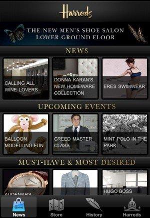 Harrods lo store di lusso più famoso al mondo arriva nell'App Store di ...
