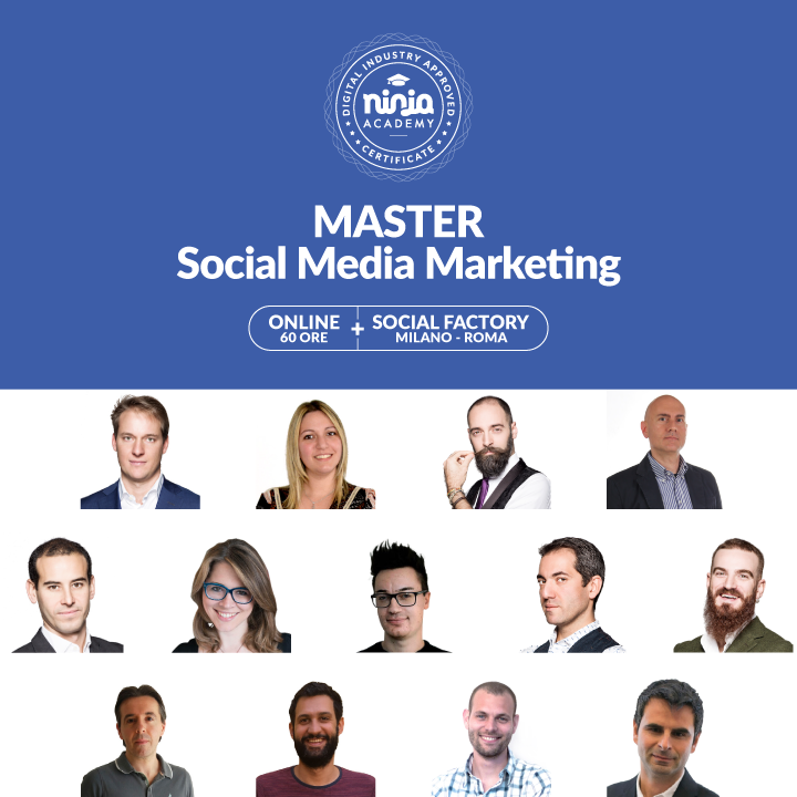 Torna il Master in Social Media Marketing di Ninja Academy