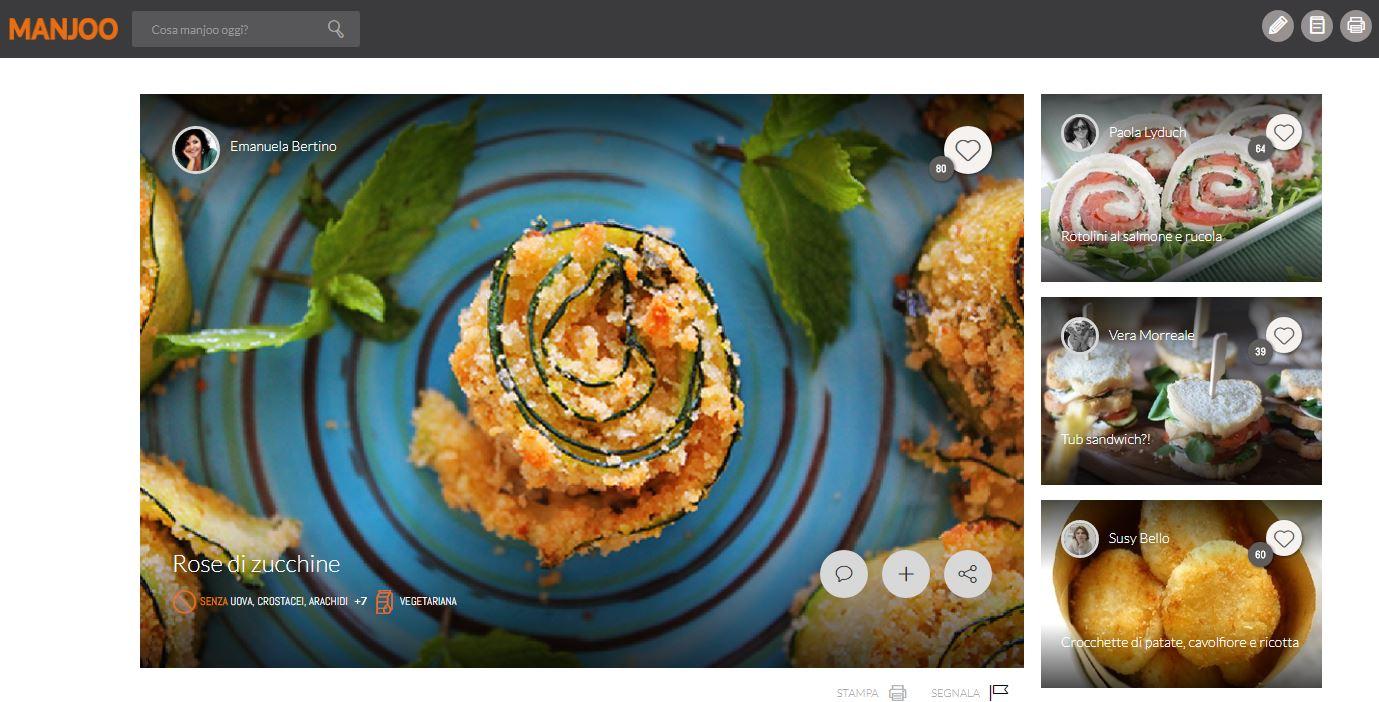 Manjoo, il social network della buona cucina nato in Italia