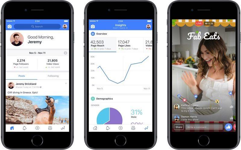 Cosa puoi fare con Creator, la nuova app di Facebook per gli influencer